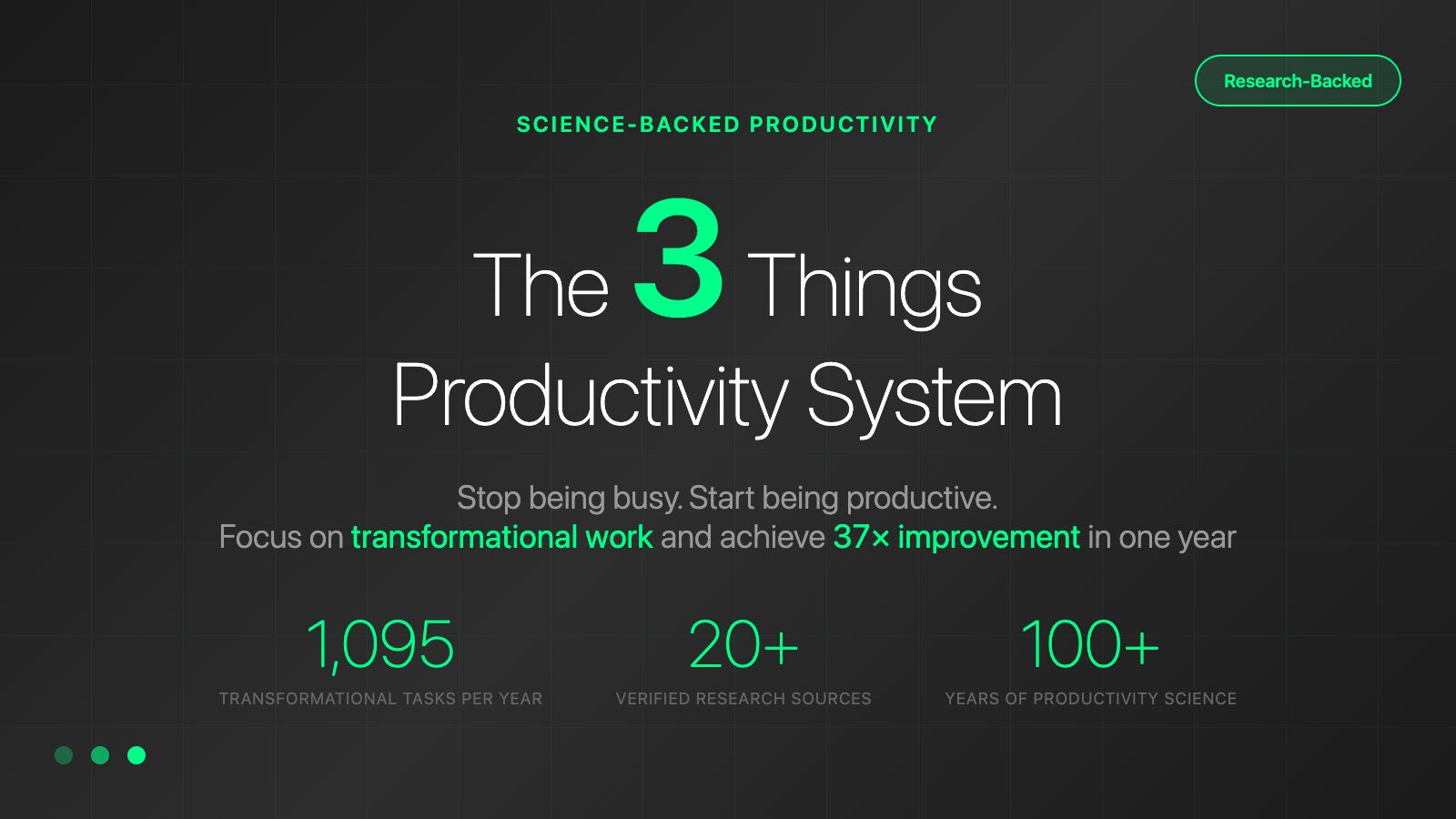 Signal/Noise - Focus on What Matters | 80/20 Productivity App